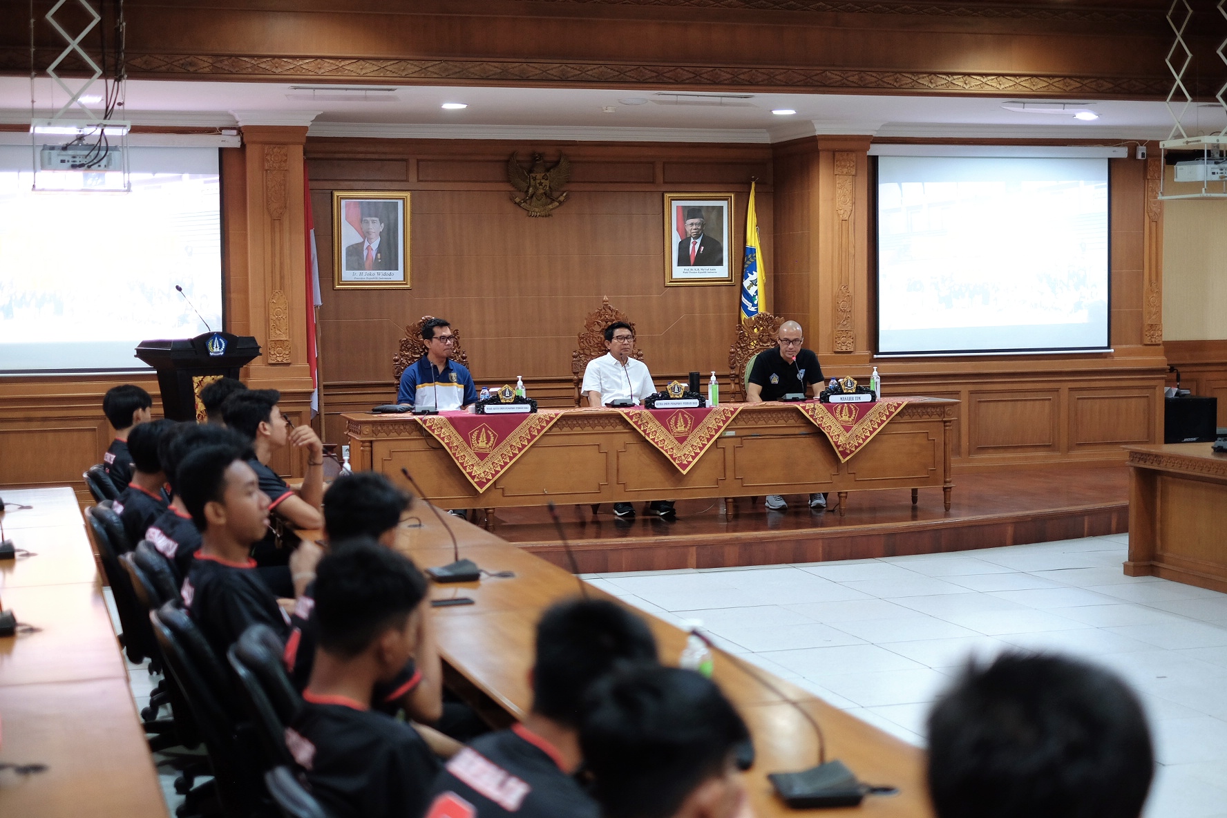 Pelepasan Atlet Bola Basket Bali KU15 – PERBASI Bali